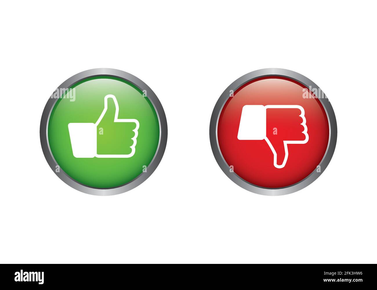 Thumbs up down neutral hi-res stock photography and images - Alamy