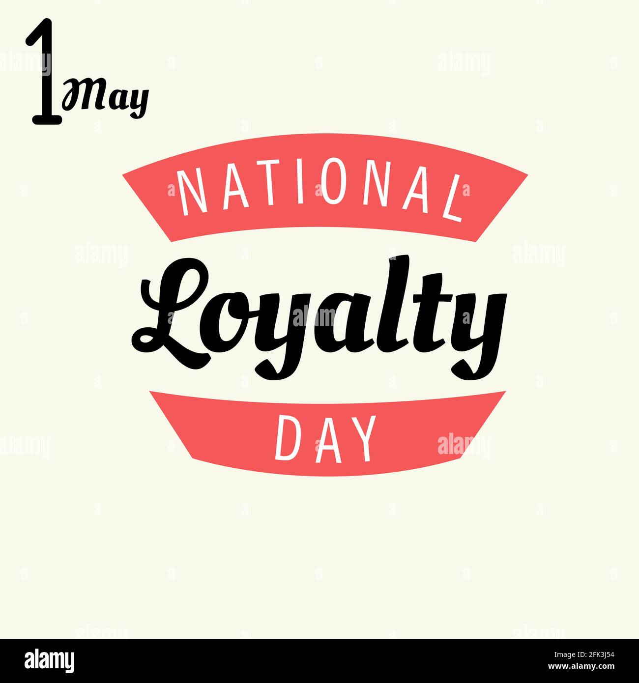 Vector illustration of a Background for National Loyalty Day Stock ...
