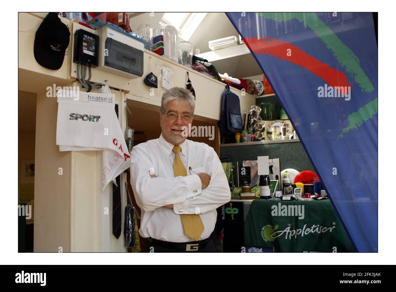 Alex Van Oortmerssen of Sisco Merchandising LtdPic David Sandison 29/6 ...