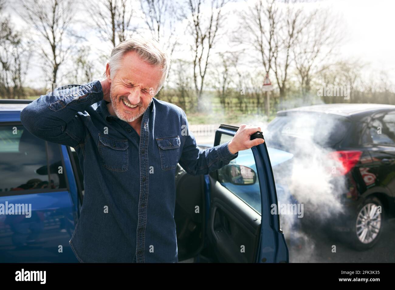 Getting out of car hi-res stock photography and images - Alamy