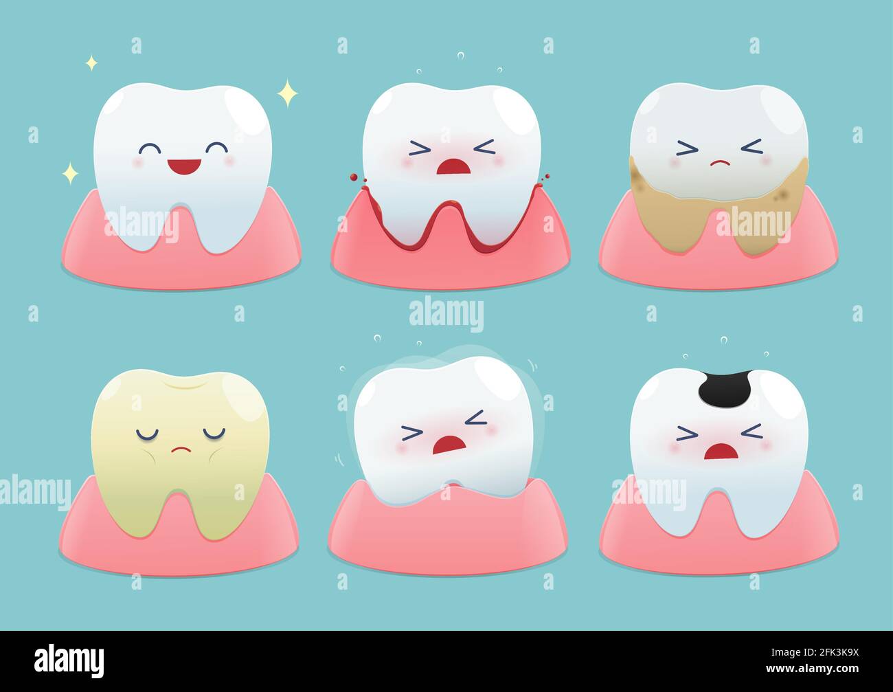 Scurvy mouth Stock Vector Images - Alamy