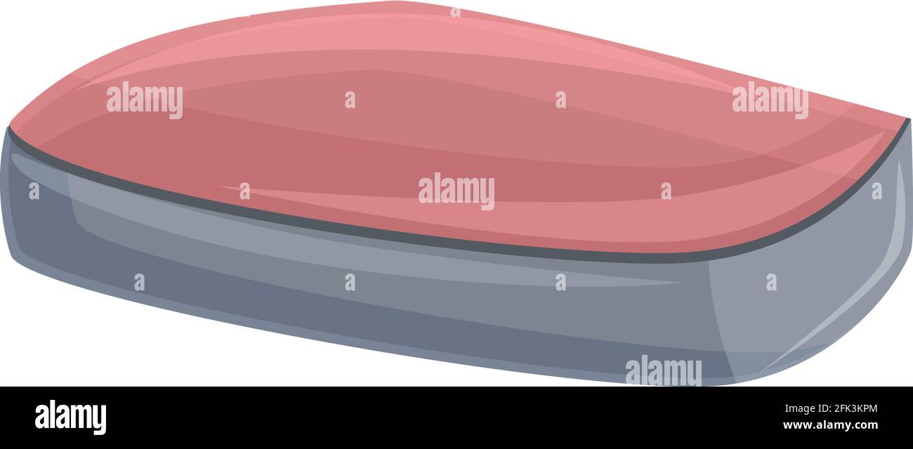 Fish slice icon. Cartoon of Fish slice vector icon for web design ...