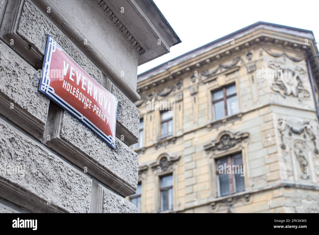 District 7, Prague, Czech Republic Stock Photo - Alamy
