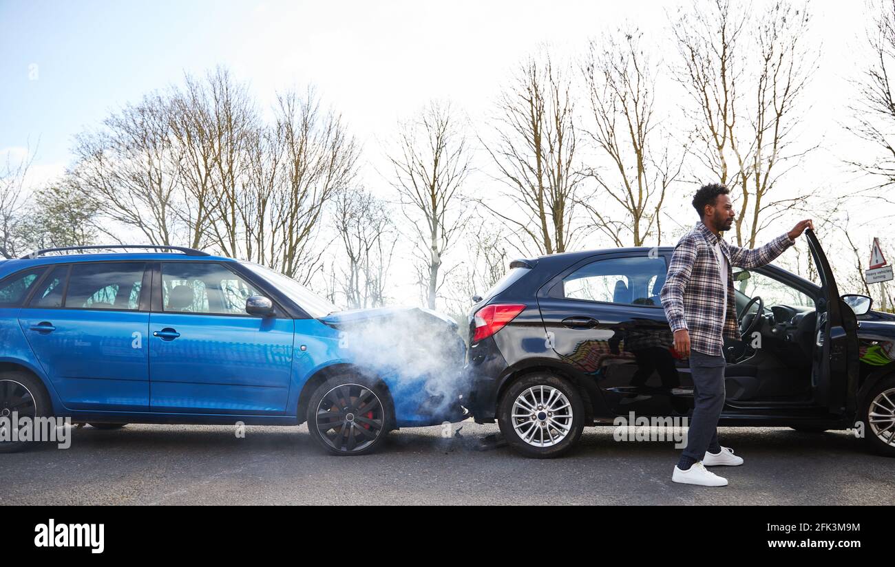 Rear collision hi-res stock photography and images - Alamy