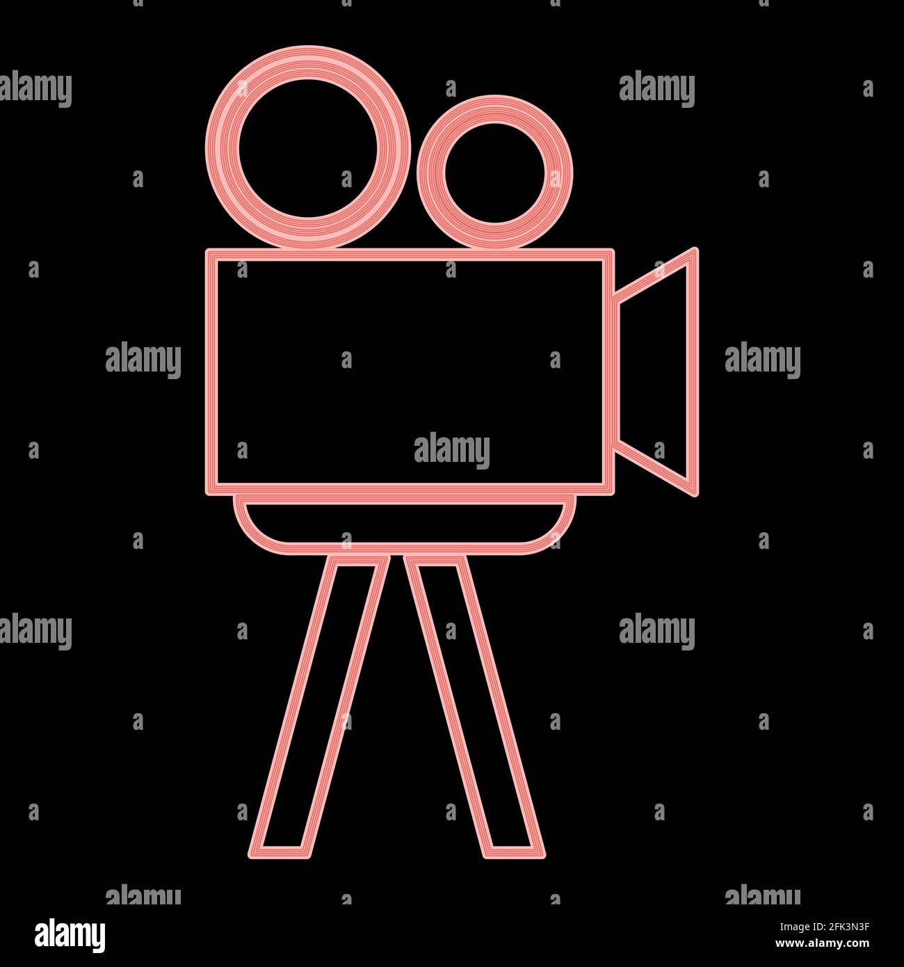 Professional filmmaking Stock Vector Images - Alamy