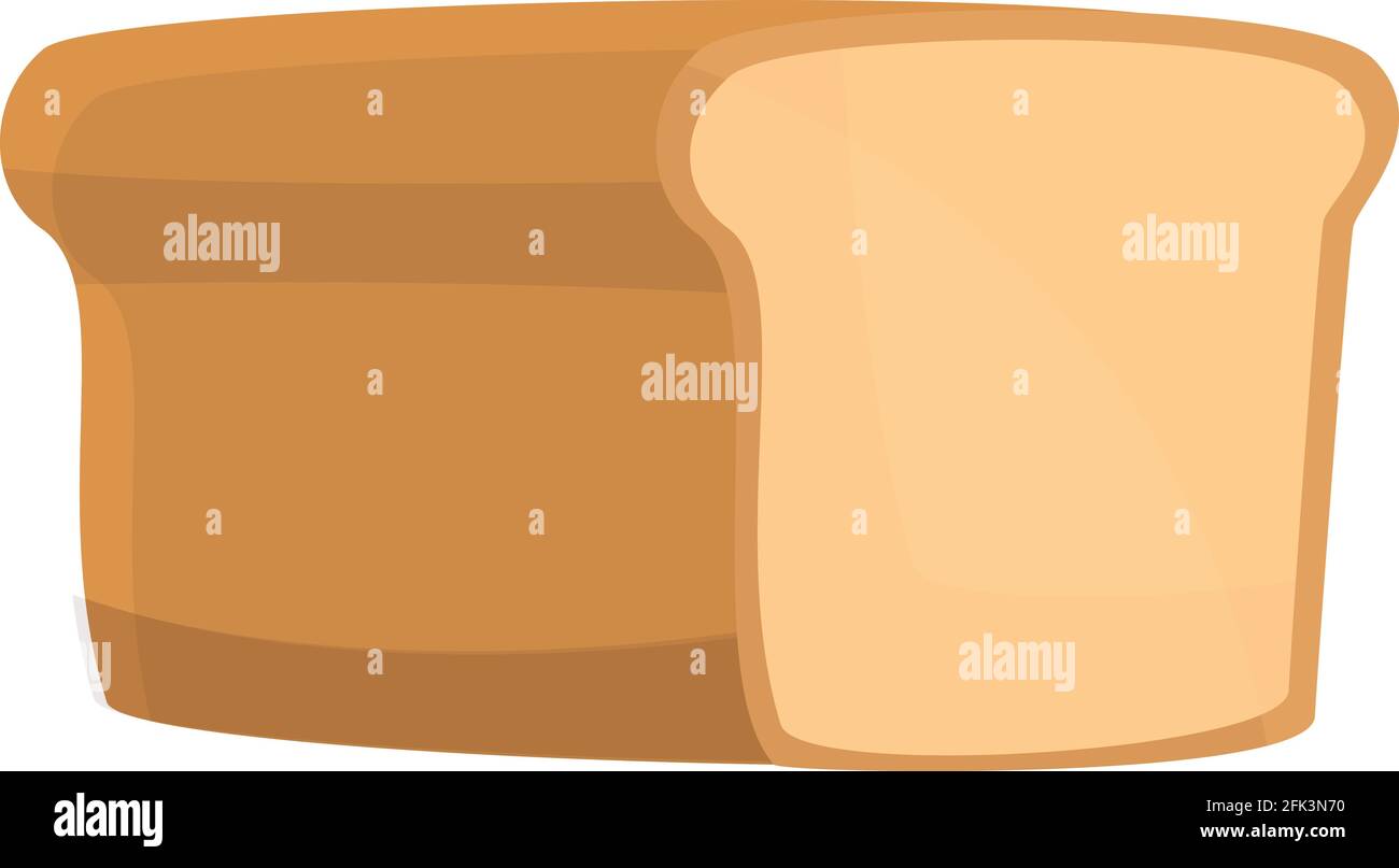 Nutrient bread icon. Cartoon of Nutrient bread vector icon for web ...