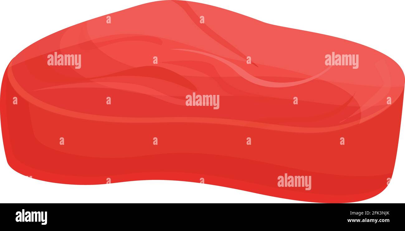 Nutrient red meat icon. Cartoon of Nutrient red meat vector icon for ...
