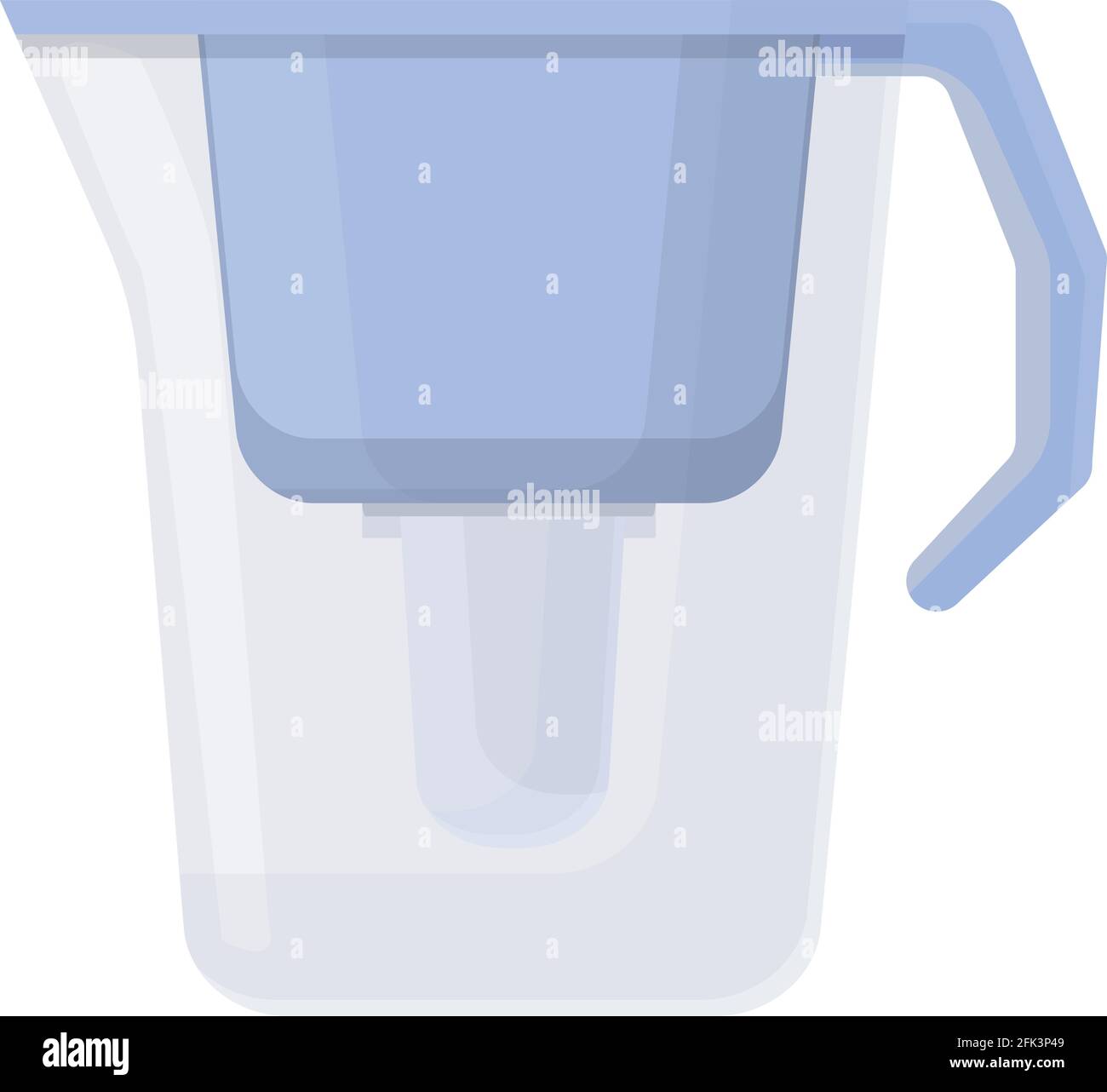 Water purification plastic jug icon. Cartoon of Water purification ...