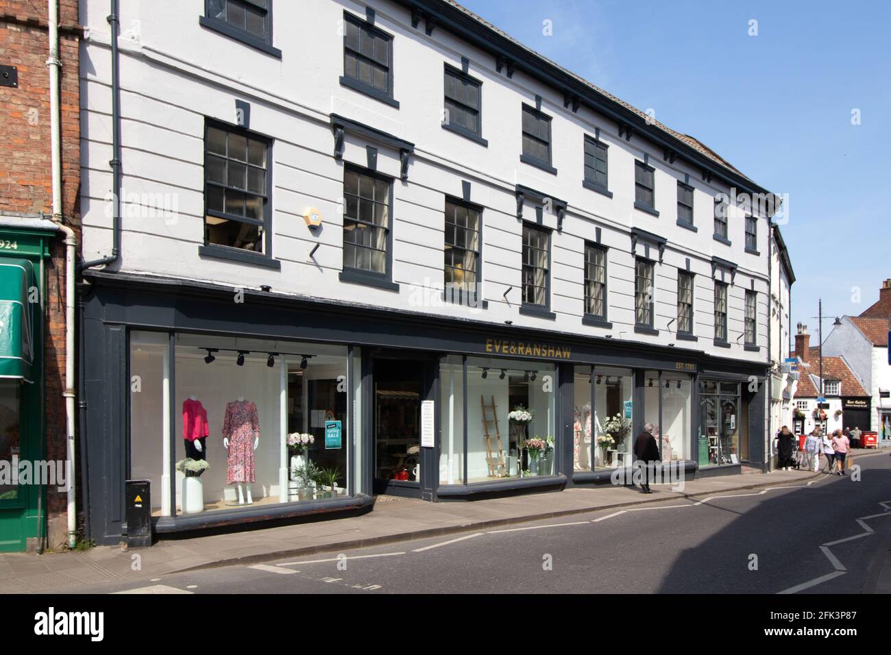 Eve and Ranshaw department store in Louth High Street. Established in ...
