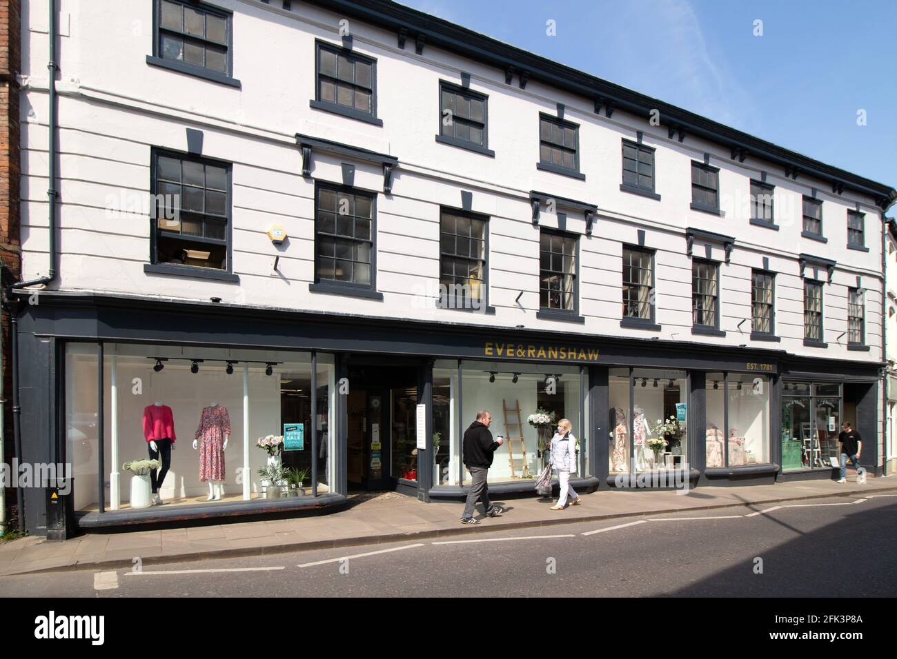 Eve and Ranshaw department store in Louth High Street. Established in ...