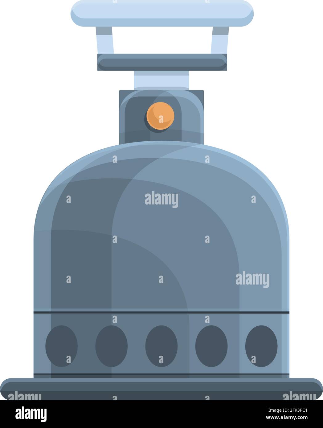 Hiking fire lamp icon. Cartoon of Hiking fire lamp vector icon for web ...