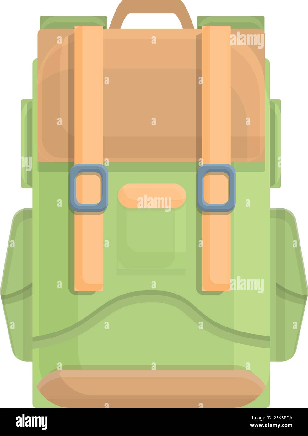 Camping backpack icon. Cartoon of Camping backpack vector icon for web ...