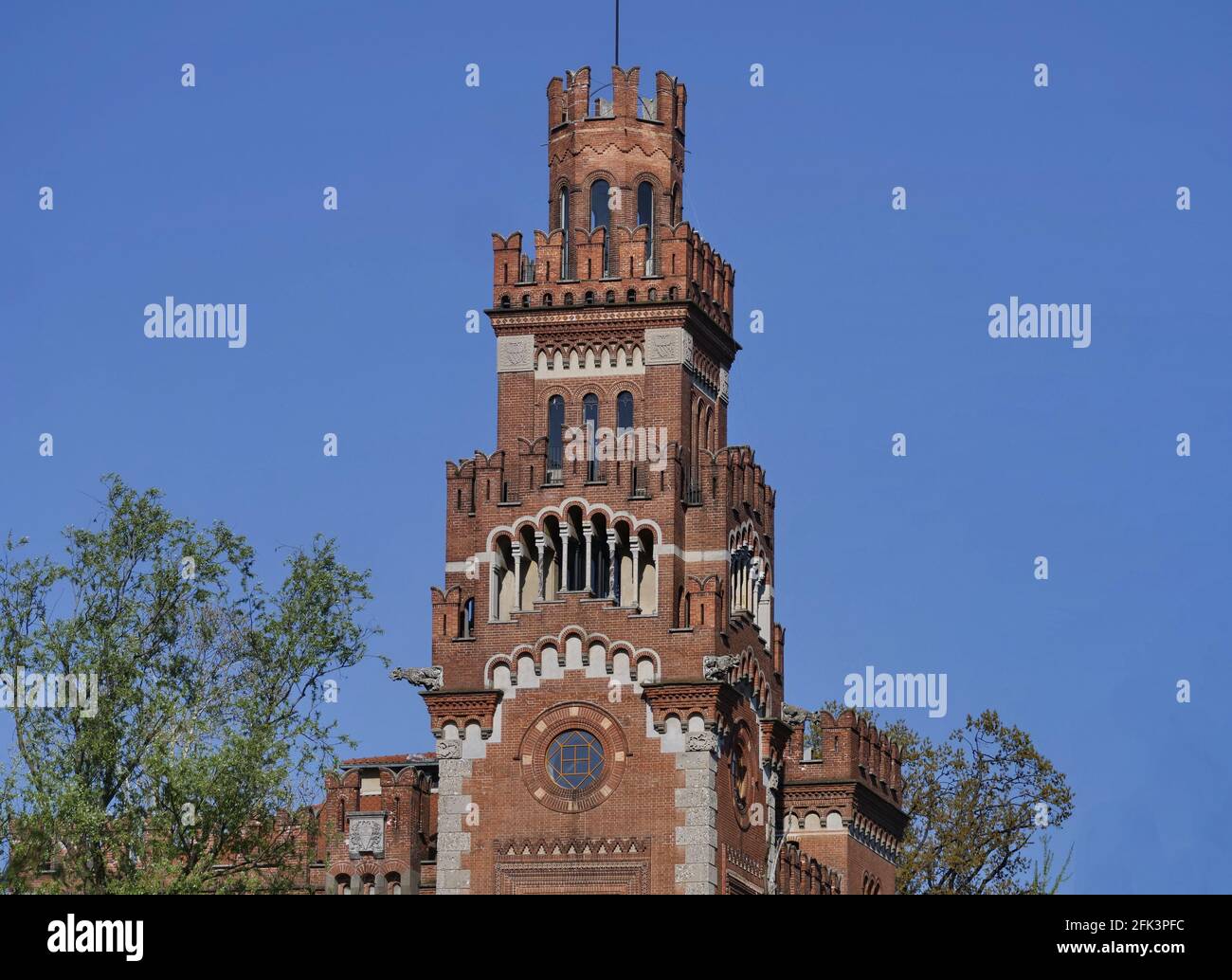 Villa Crespi was the manor house of the Crespi family in Crespi d'Adda ...