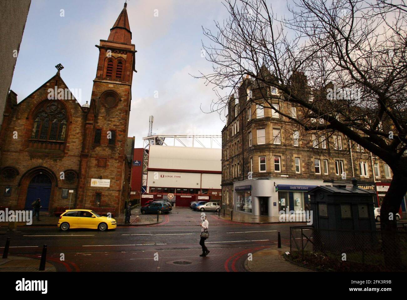 Hearts of Midlothian Football Club.....Tynecastle stadium and the area ...