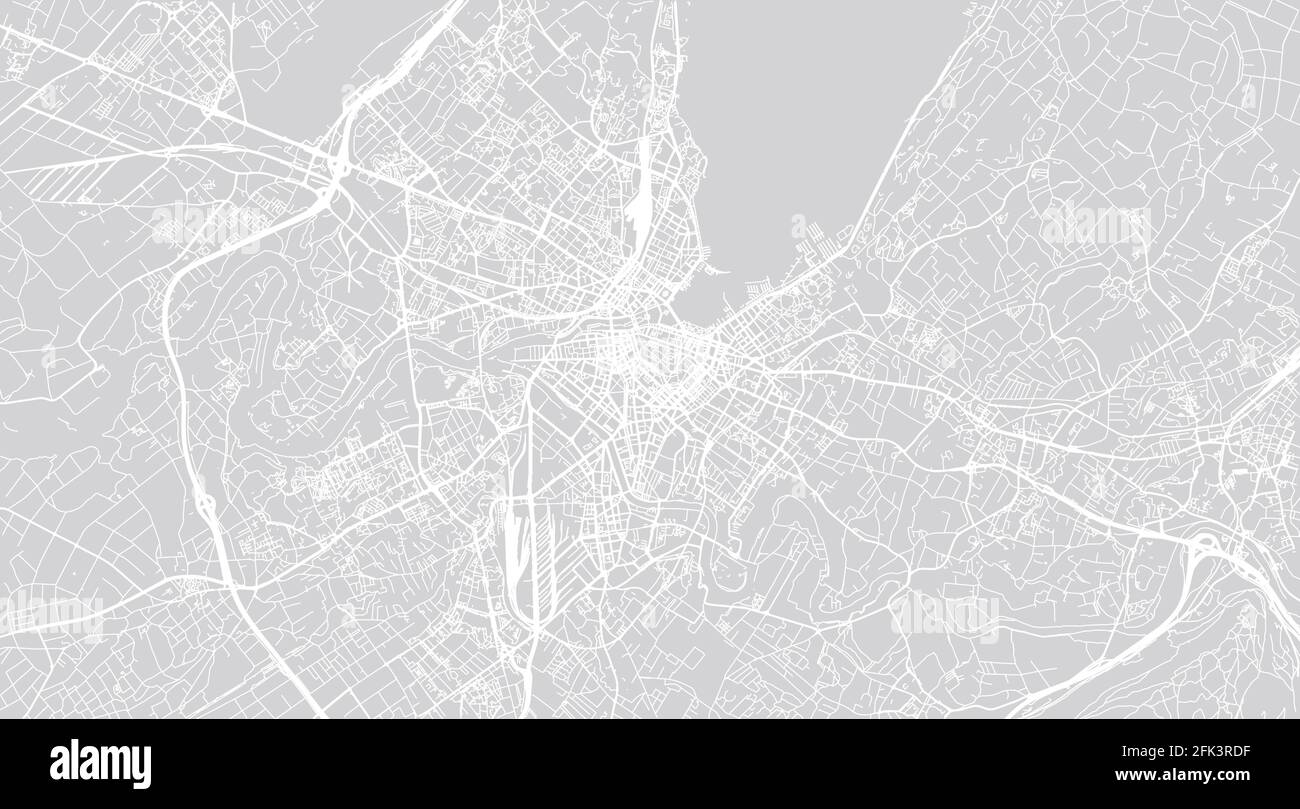 Urban vector city map of Geneva, Switzerland, Europe Stock Vector Image ...