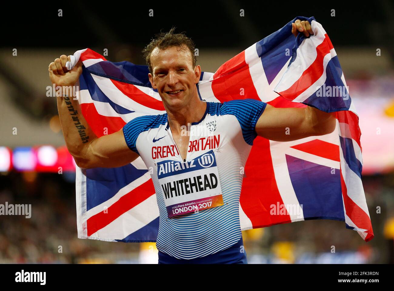 File photo dated 15-07-2017 of Great Britain's Richard Whitehead. Issue ...