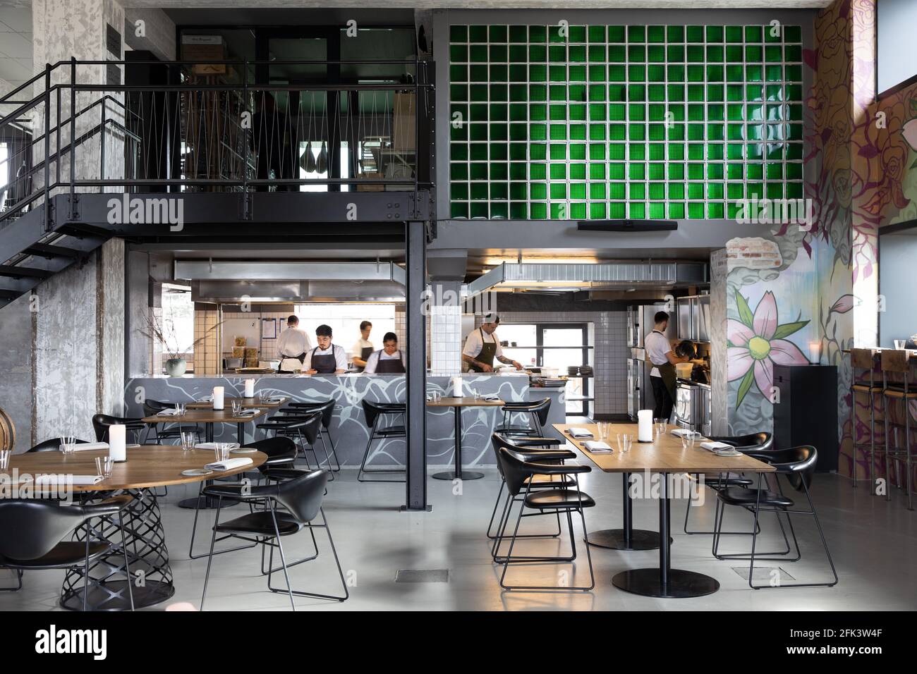 Amass Restaurant, Refshaleøen, Copenhagen, Denmark Stock Photo - Alamy