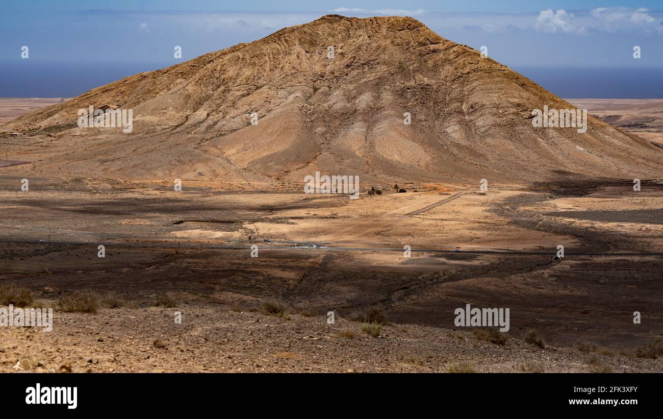 Aerial photography: Drone view of a desert landscape Stock Photo - Alamy