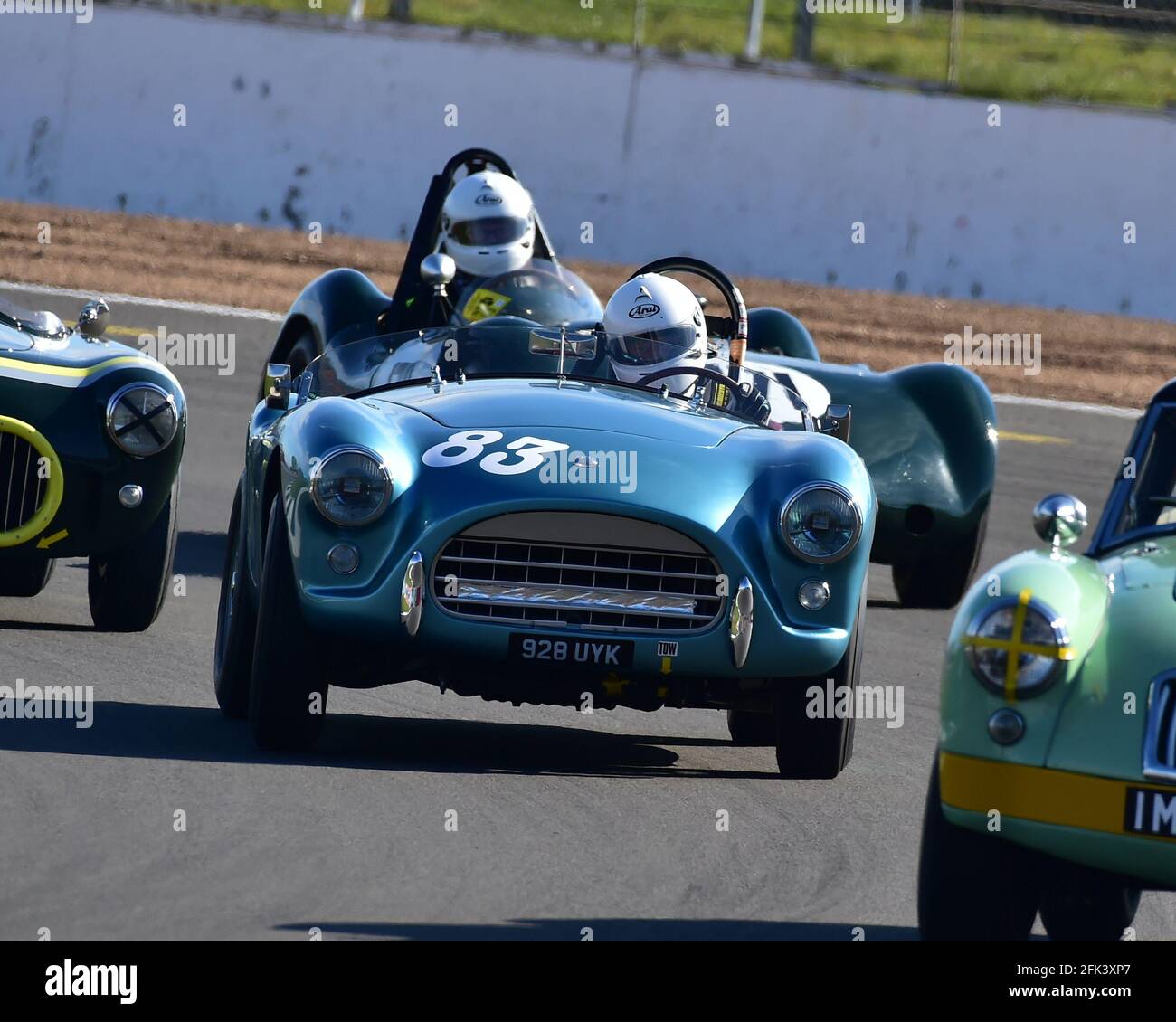 Adrian King, David Cottingham, AC Ace Bristol, FISCAR Historic 50's ...