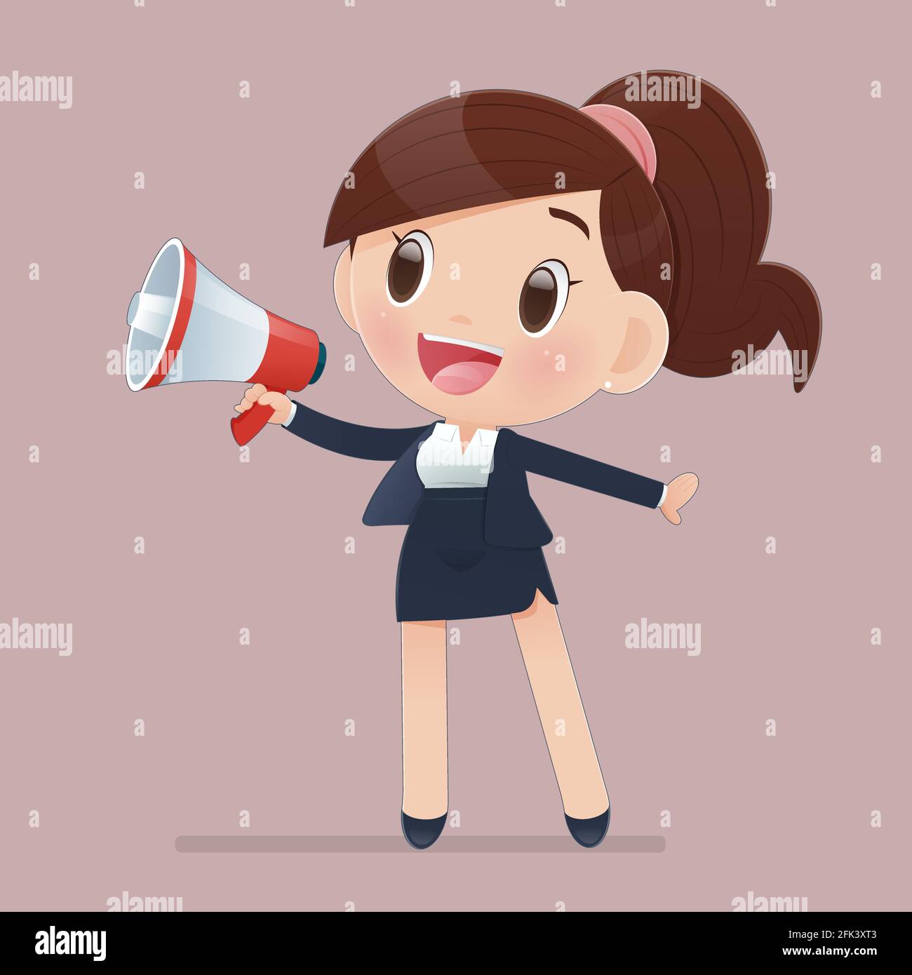 A spokeswoman Stock Vector Images - Alamy