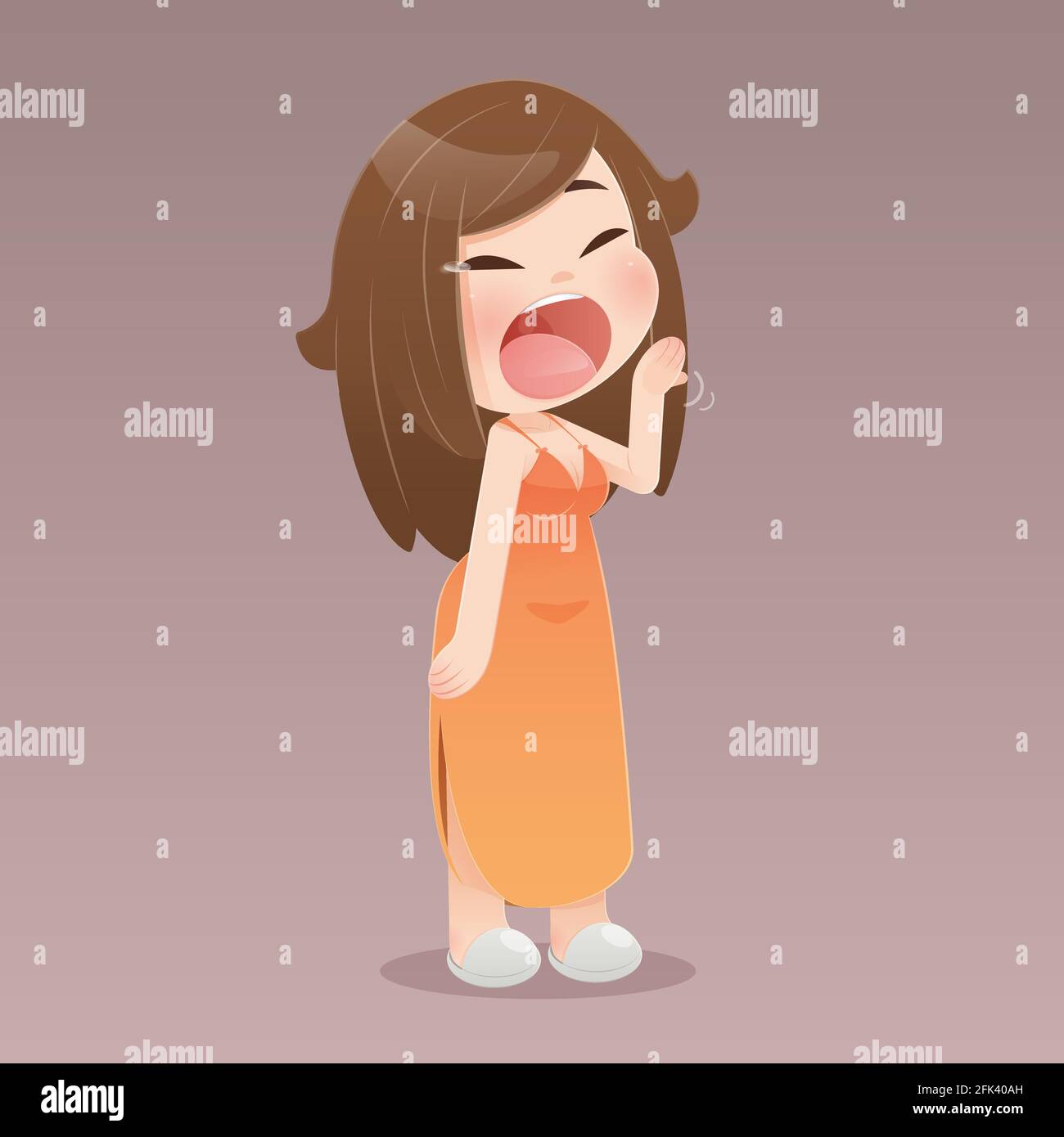Exhaustion daytime Stock Vector Images - Alamy
