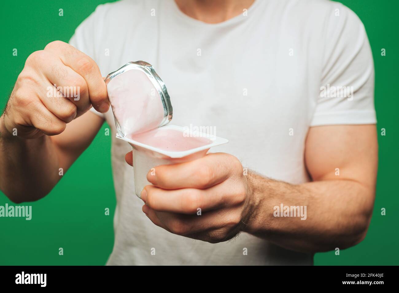 Yogurt youth hi-res stock photography and images - Alamy