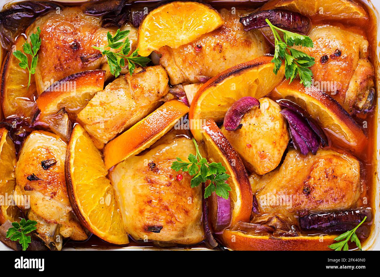 Chicken thigh texture hi-res stock photography and images - Alamy