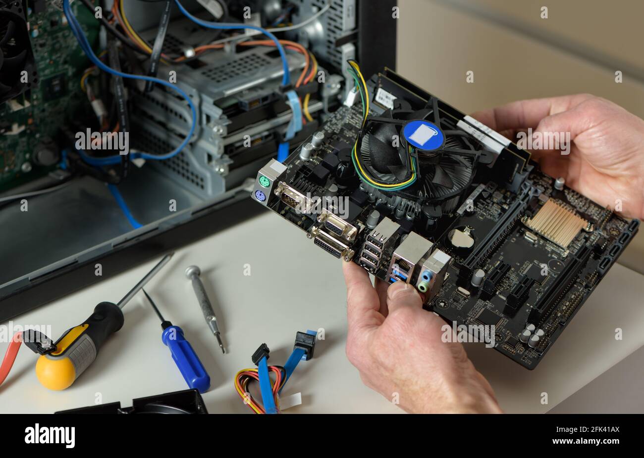 Case mainboard hi-res stock photography and images - Alamy