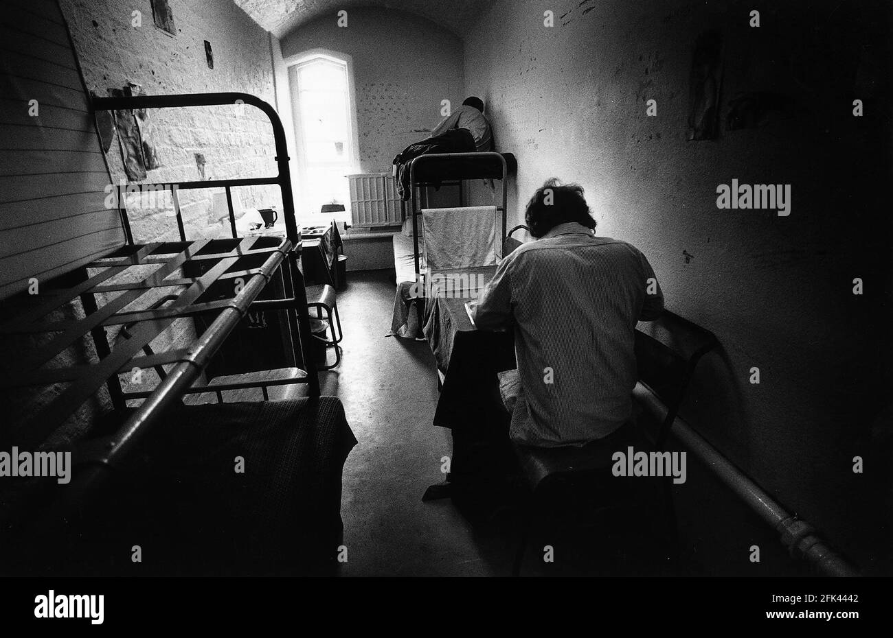 Hull Prison four man cell Stock Photo - Alamy