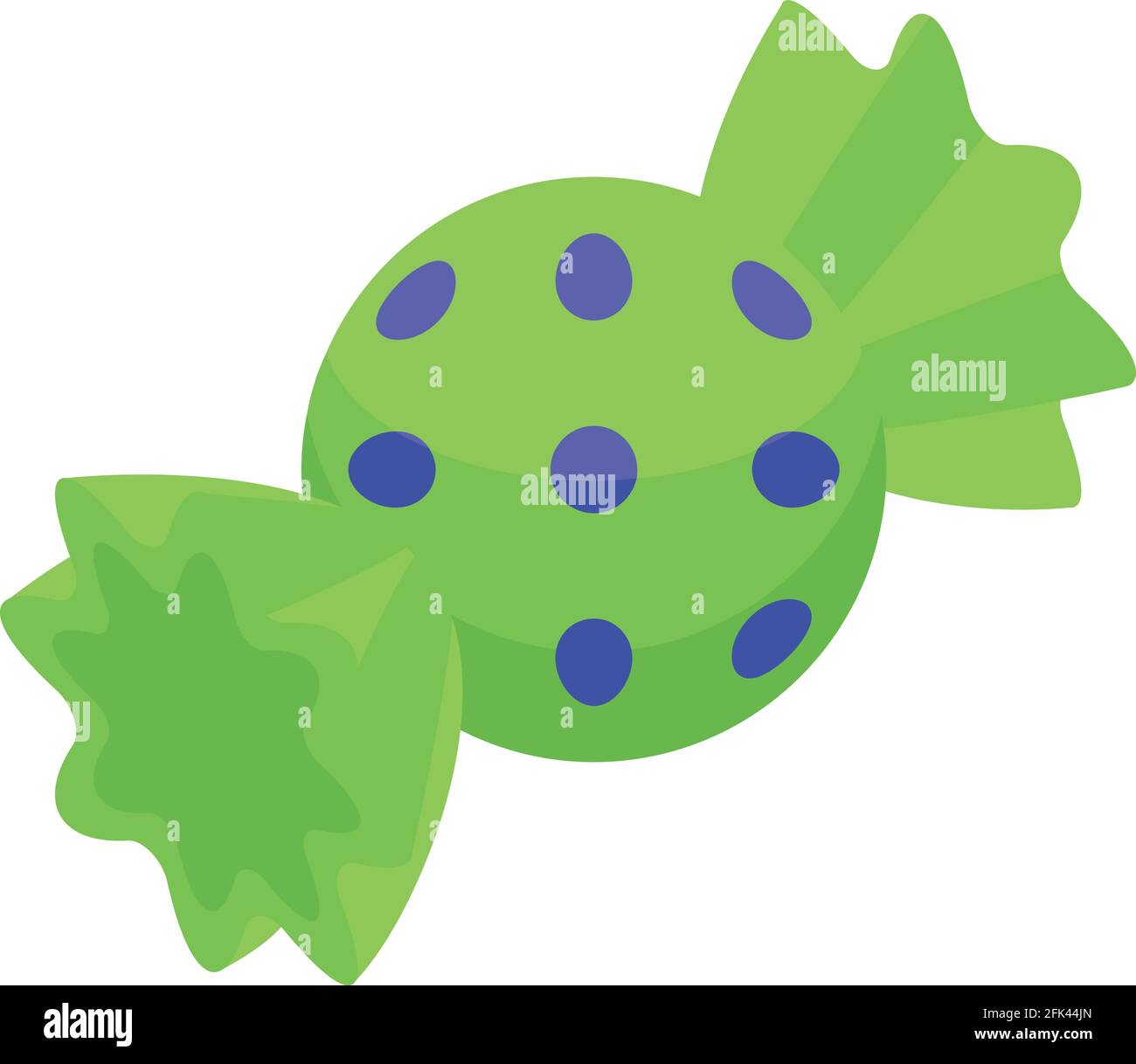 Christmas candy bonbon icon. Isometric of Christmas candy bonbon vector ...