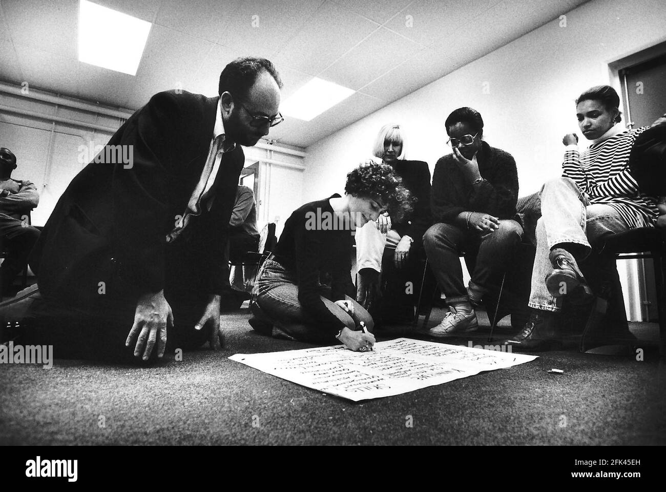 Tony Goodman Probation Officer with students who are training to join ...