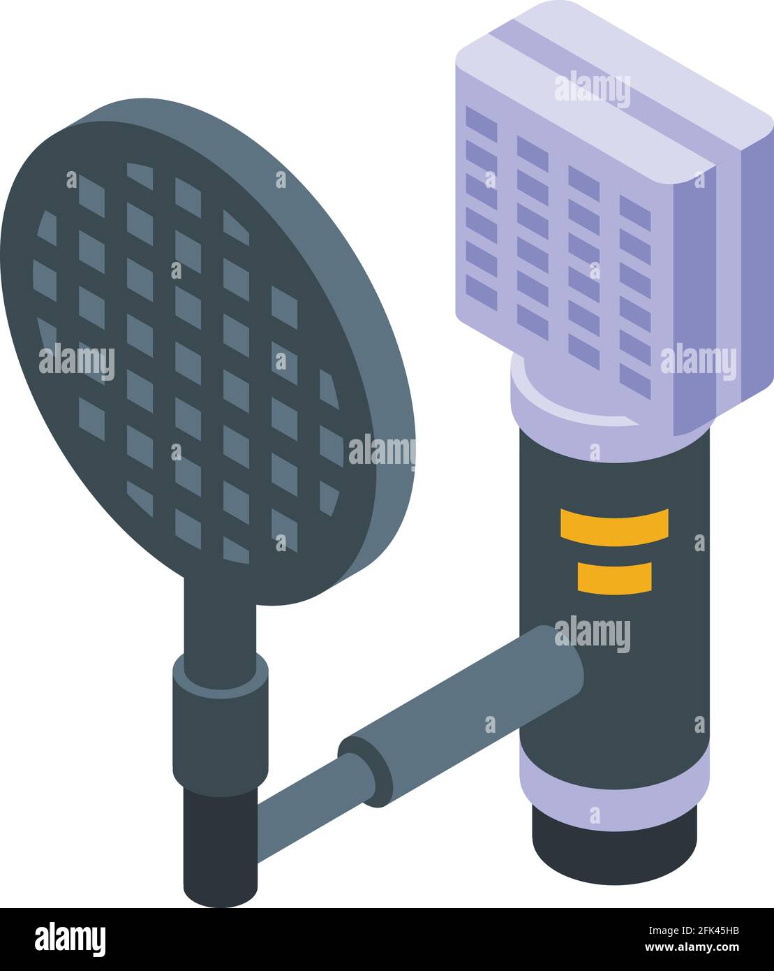 Microphone speech recognition icon. Isometric of Microphone speech ...
