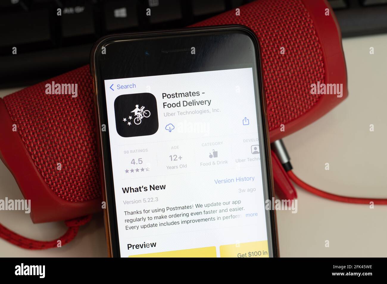 Postmates app logo hi-res stock photography and images - Alamy