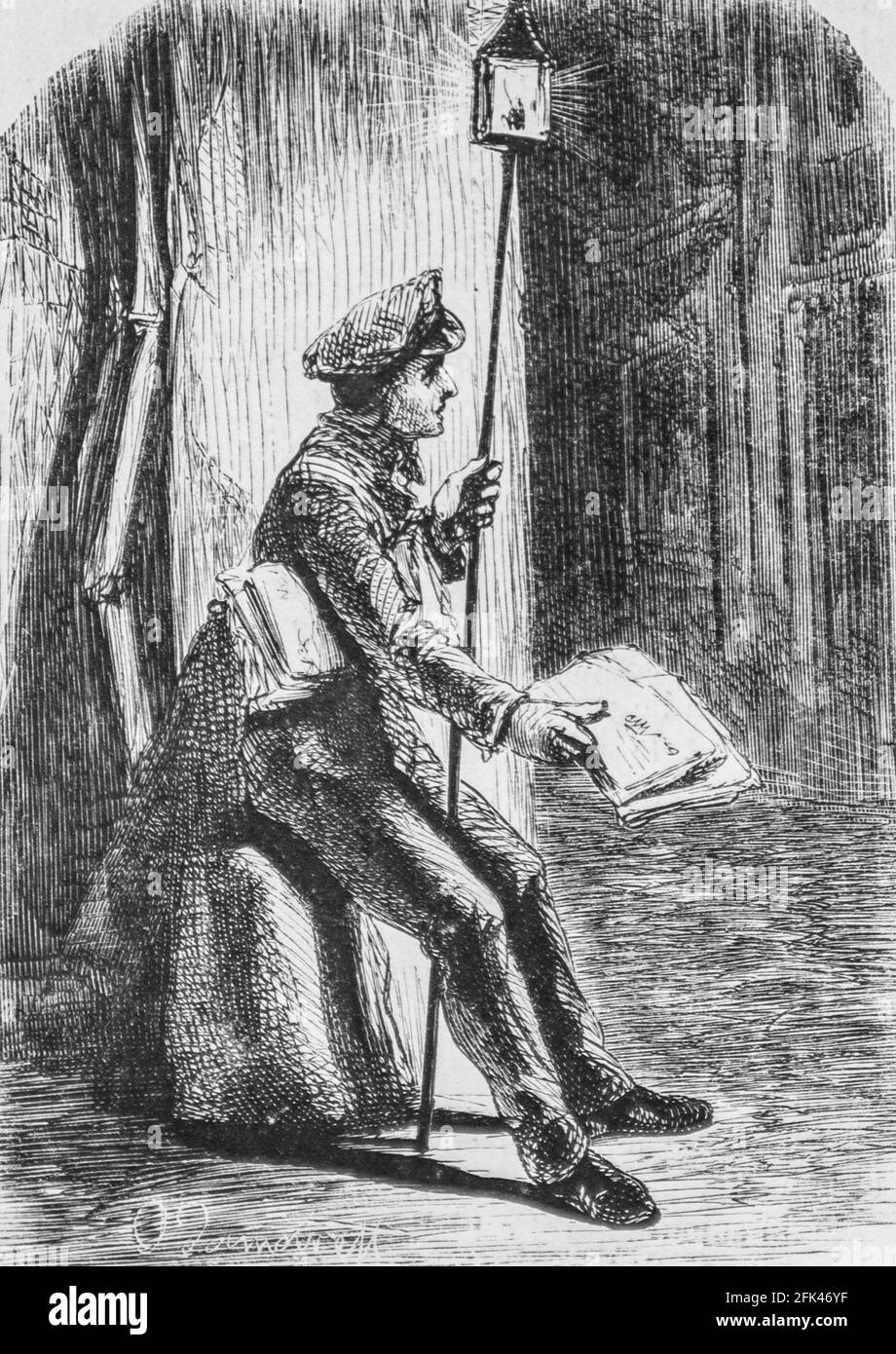 le marchand de journaux ,musee des familles,editeur ch,wallut,1862 ...