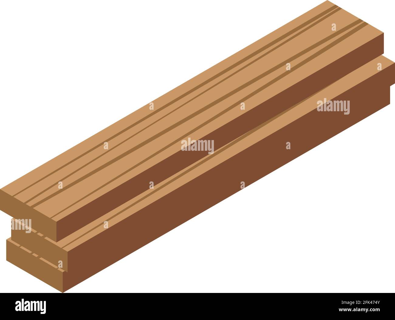 Wood paper material icon. Isometric of Wood paper material vector icon ...