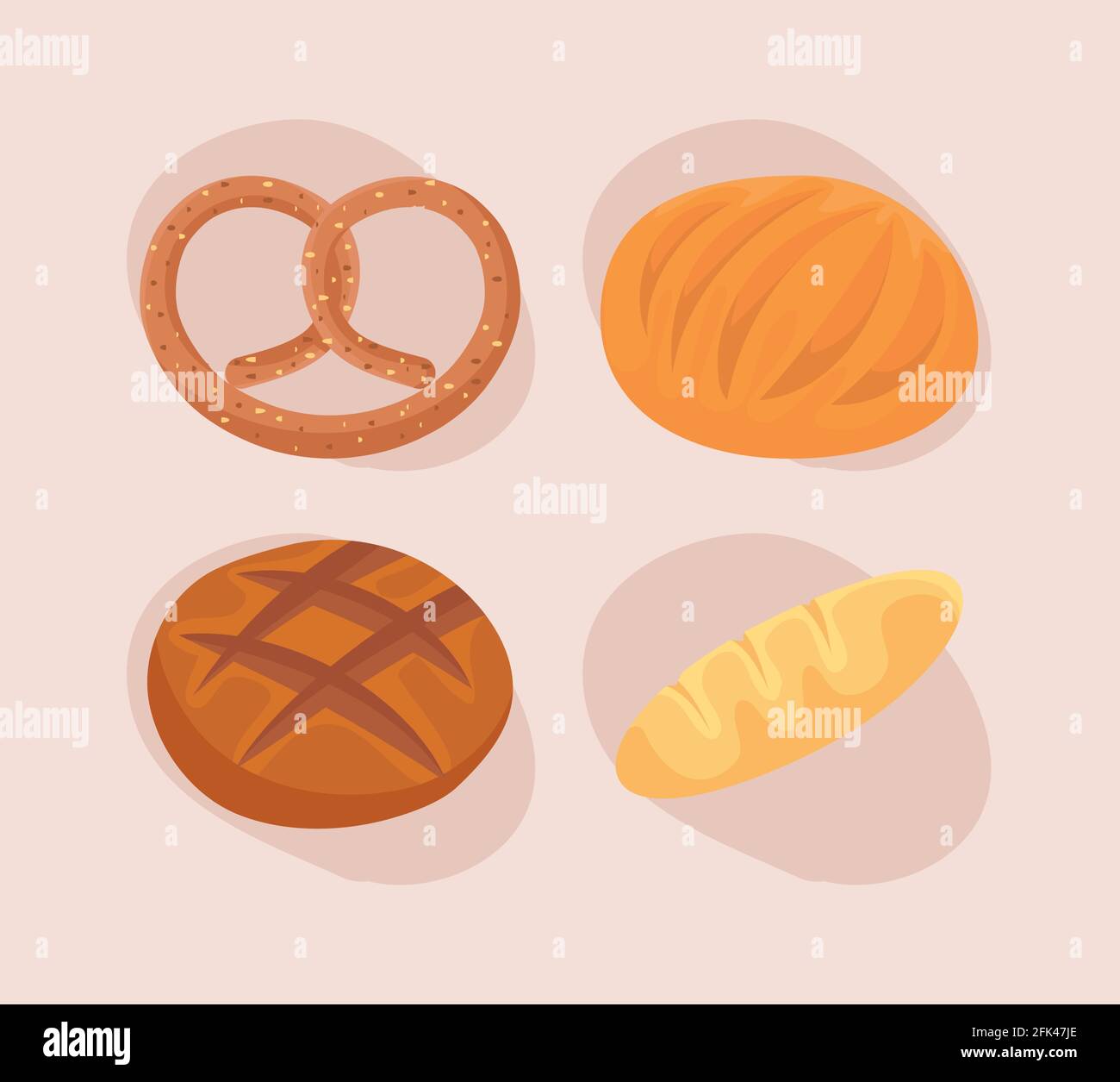 bakery bread design Stock Vector Image & Art - Alamy