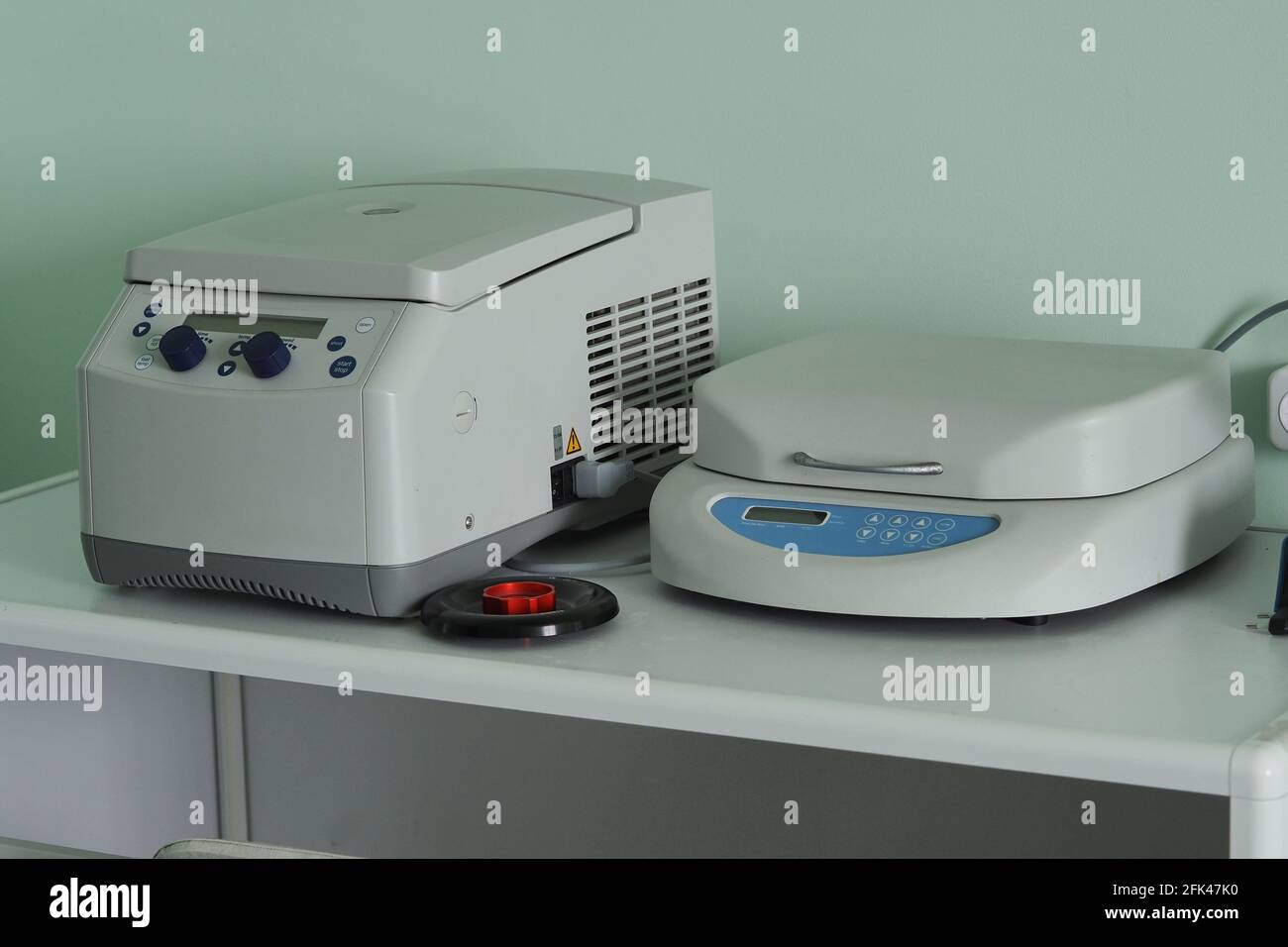 Medical, biological laboratory. Laboratory equipment and devices Stock ...