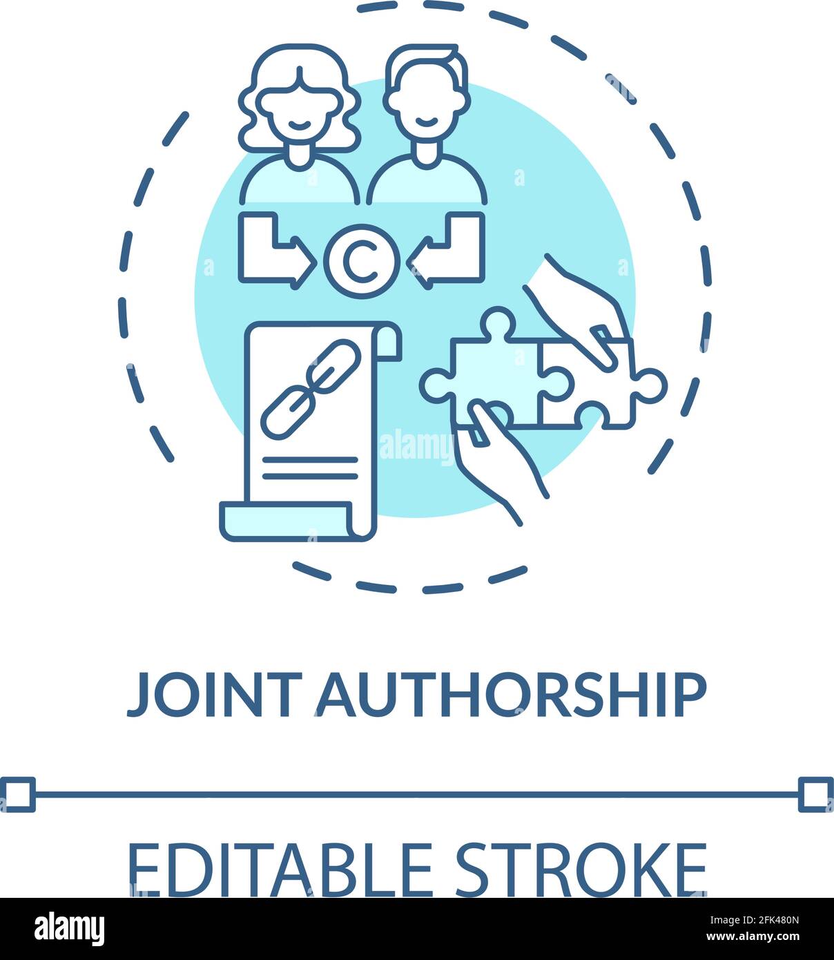 Joint copyright hi-res stock photography and images - Alamy