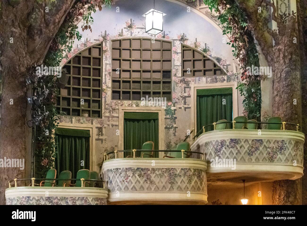 The Elgin and Winter Garden Theatres in Toronto, Canada. Interior view ...