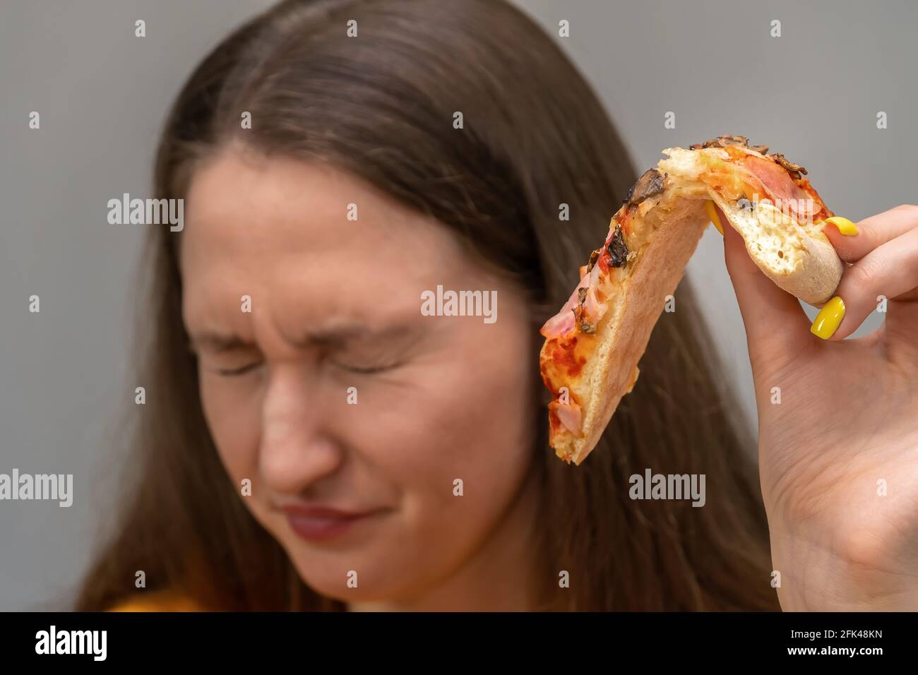 Disgusting pizza hi-res stock photography and images - Alamy