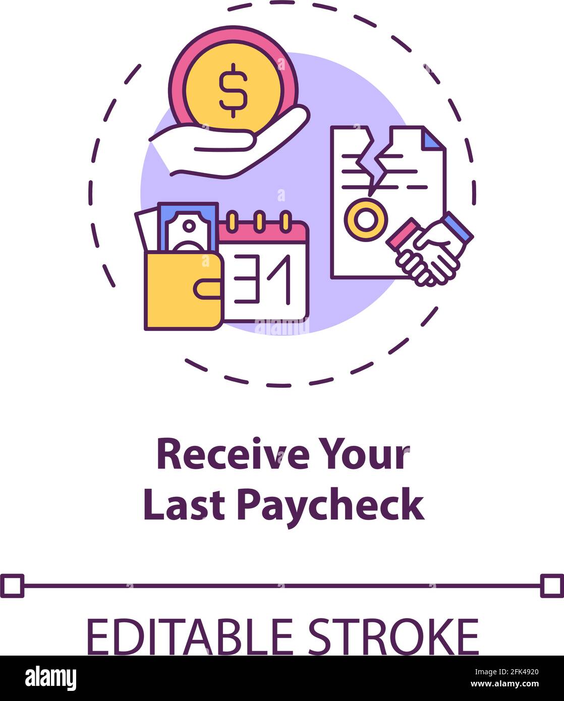 Final job Stock Vector Images - Alamy