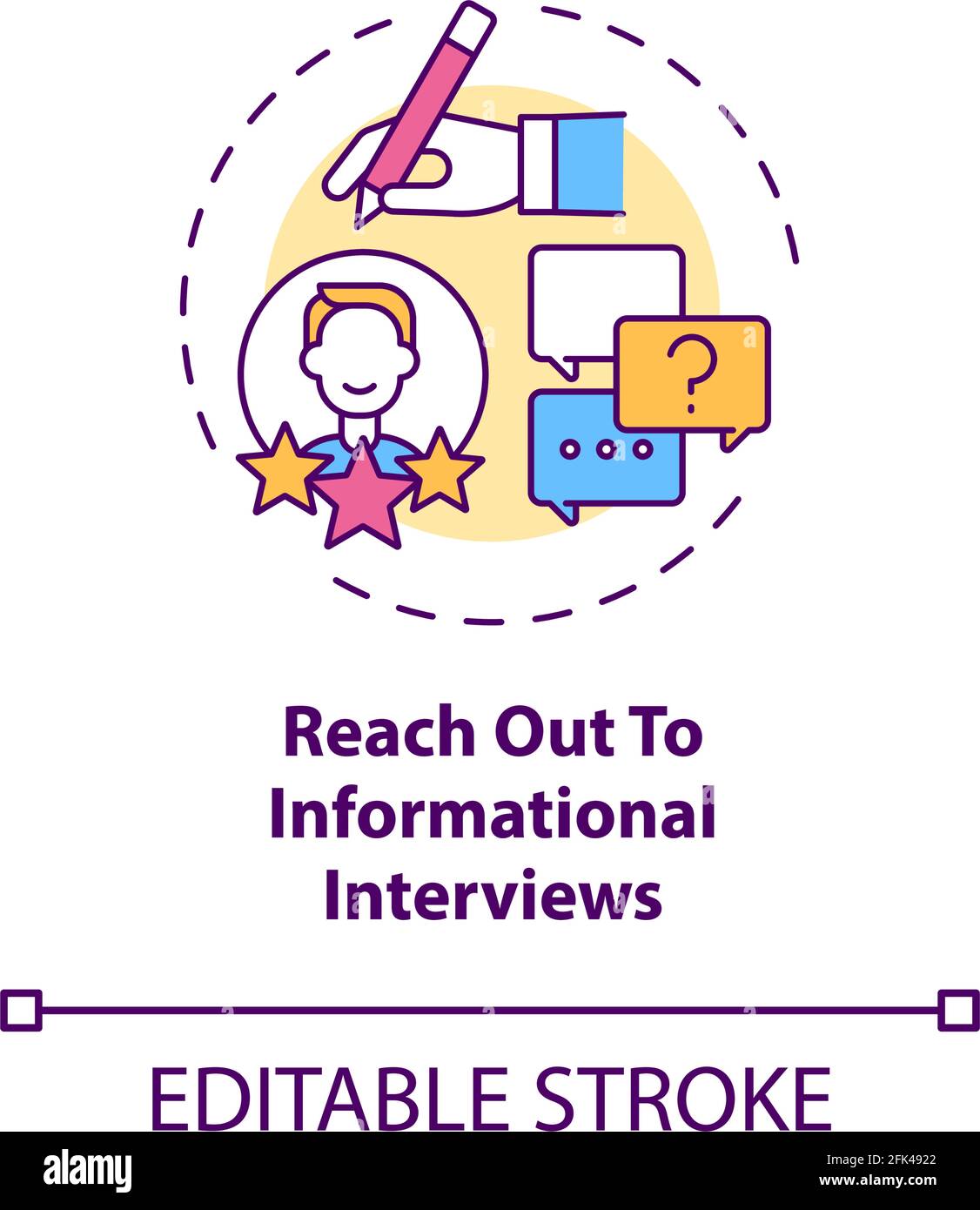 Informal Interview Clipart