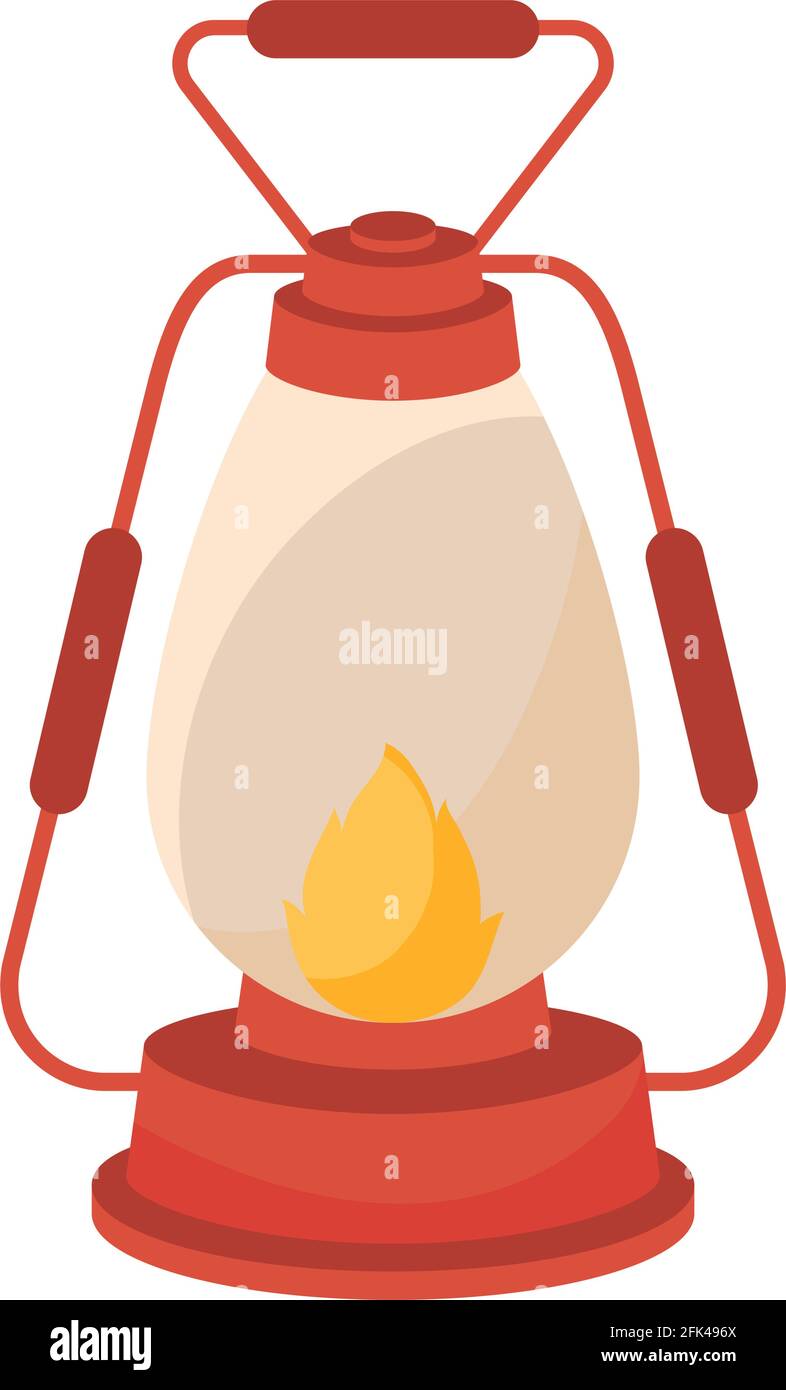 camping kerosene lamp Stock Vector Image & Art - Alamy