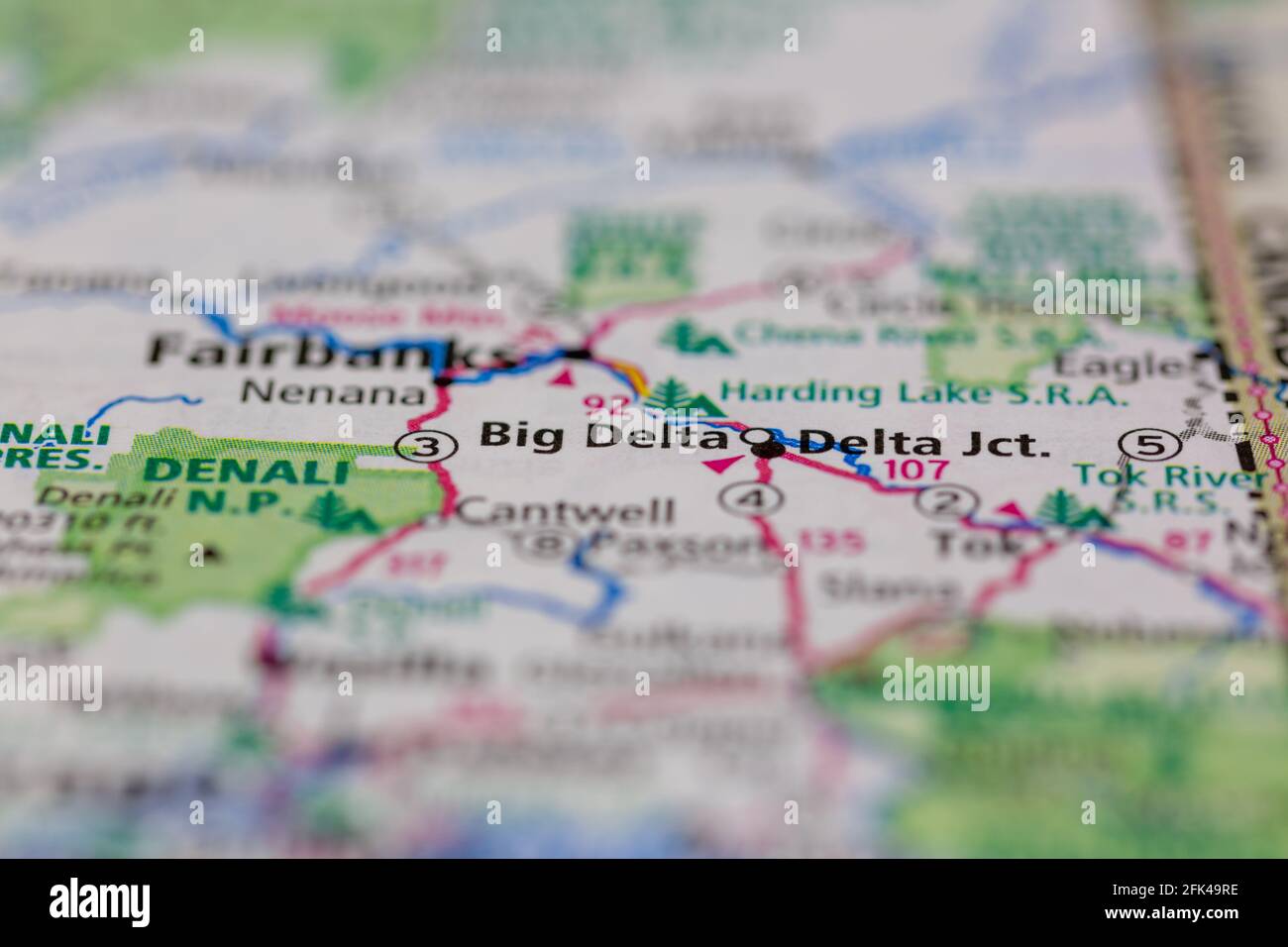 Big delta on a map hi-res stock photography and images - Alamy