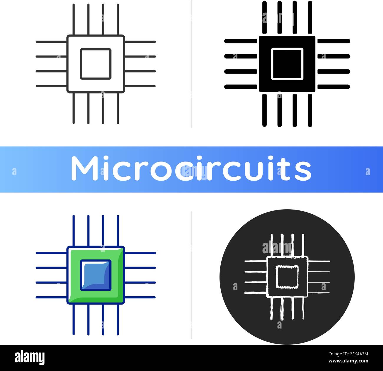 Integrated circuit clip art hi-res stock photography and images - Alamy