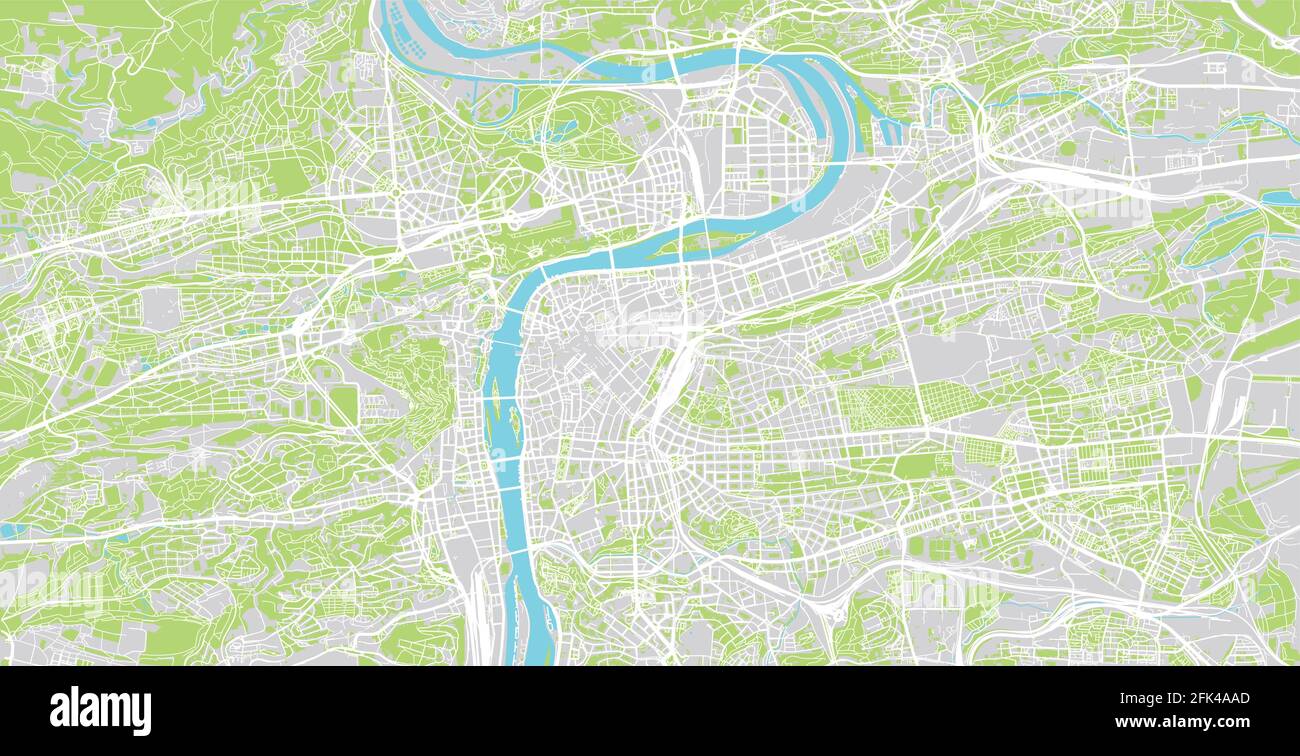 Map of prague hi-res stock photography and images - Alamy