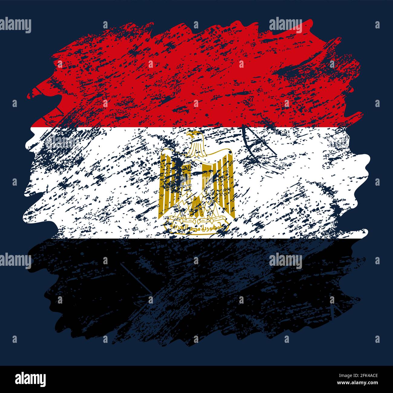 Old egyptian flag Stock Vector Images - Alamy