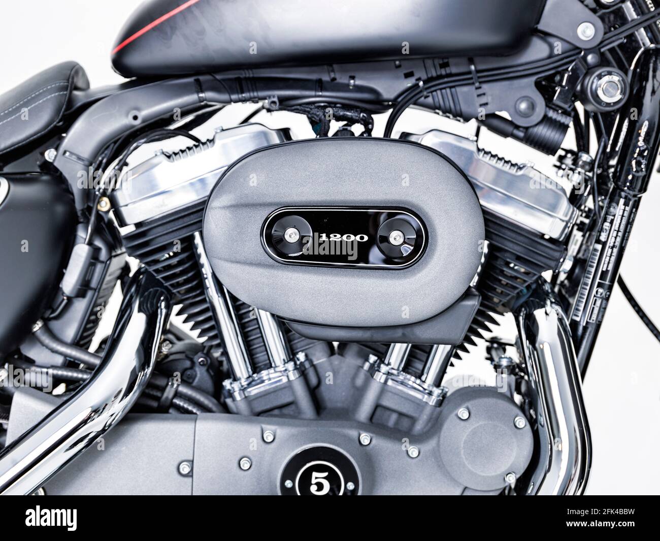 Harley davidson sportster engine hi-res stock photography and images ...
