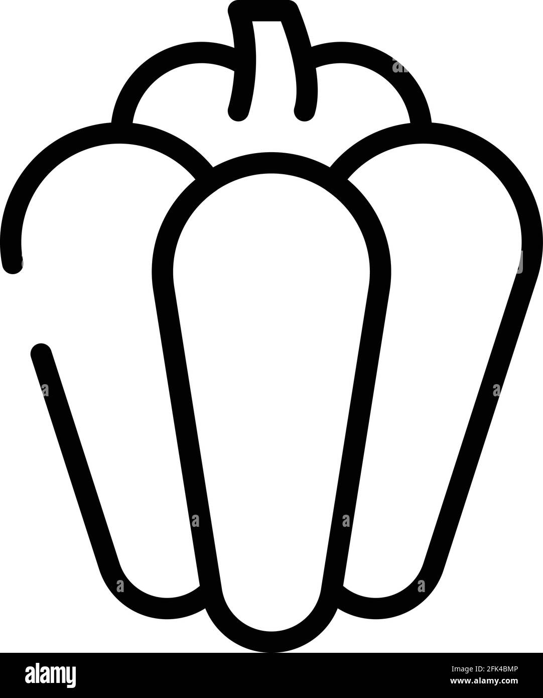 Eco paprica icon. Outline Eco paprica vector icon for web design ... Eco paprica icon. Outline Eco paprica vector icon for web design ...
