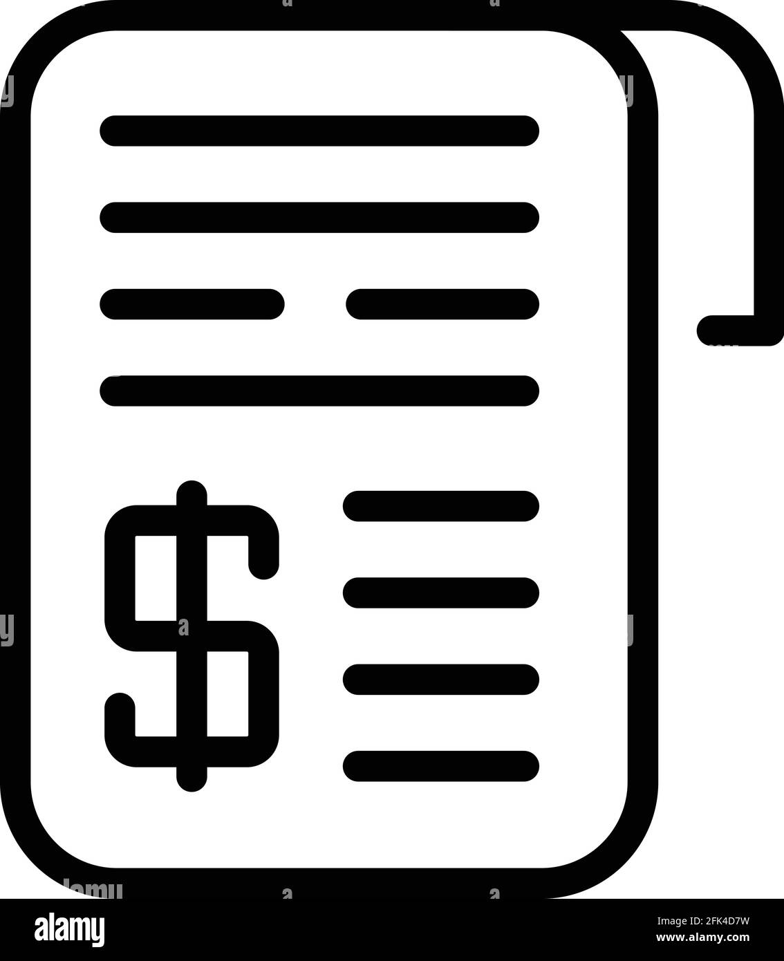 Liability Payment Icon Outline Liability Payment Vector Icon For Web
